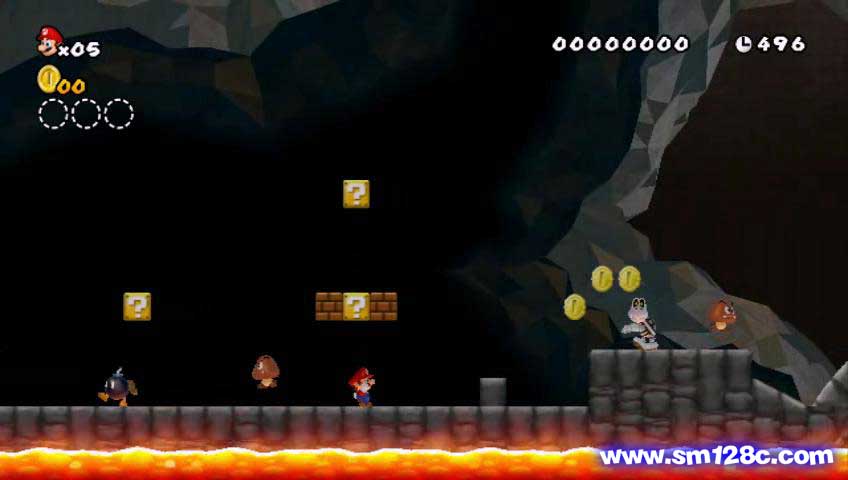 New Super Mario Bros. Wii - Secret Mission Unlocked - Super Mario 128 ...