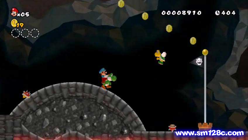 New Super Mario Bros. Wii - Secret Mission Unlocked - Super Mario 128 ...